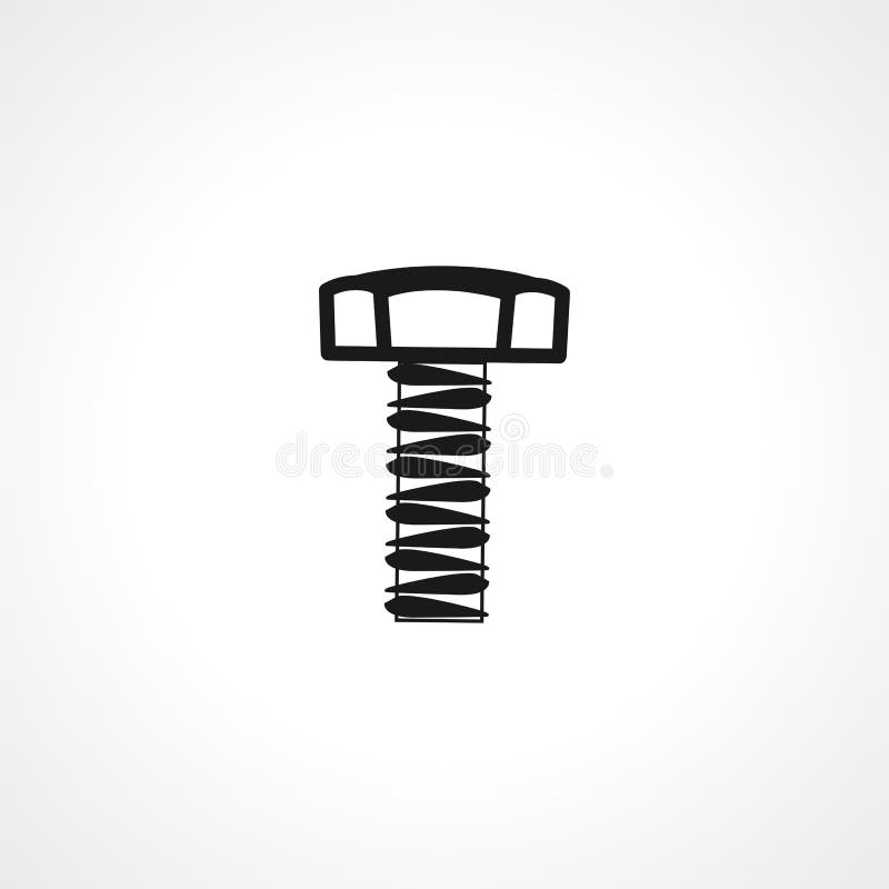 Bolt Icon. Bolt Vector Icon. Bolt Isolated Icon Stock Vector ...