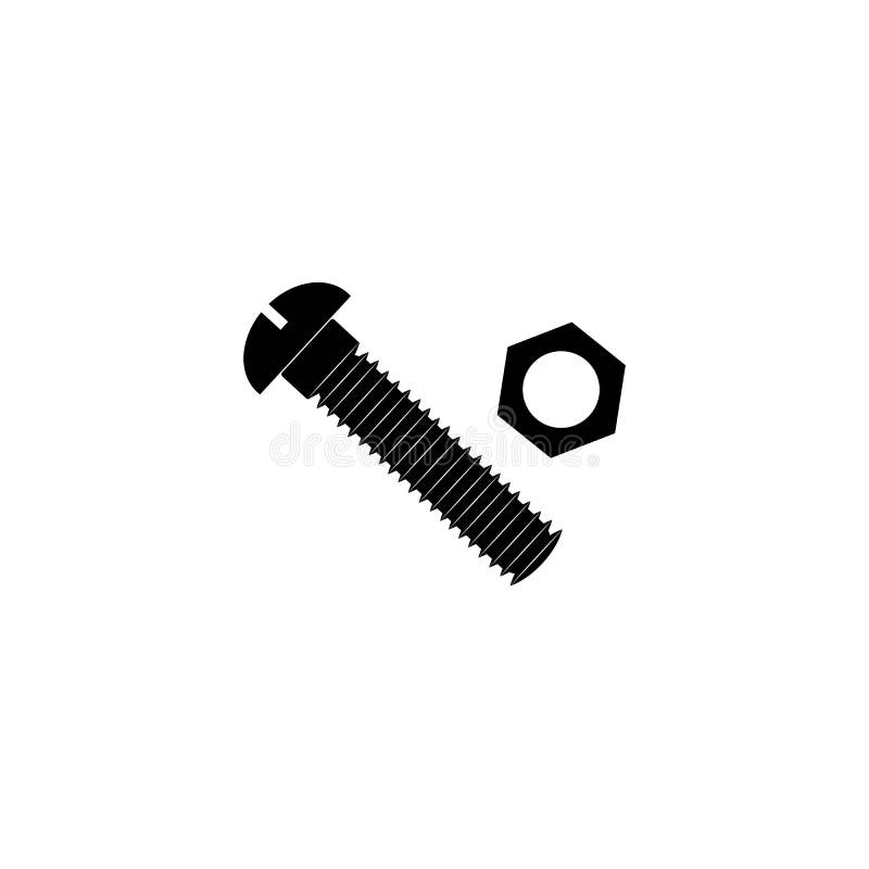 Bolt icon logo vector stock illustration. Illustration of workshop ...