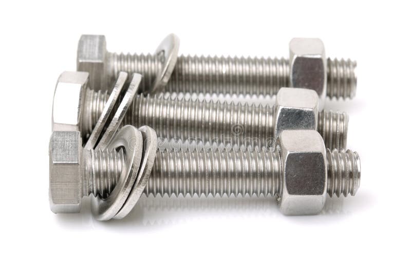 Bolt, the nut on it stock image. Image of hardware, fasteners - 122869841