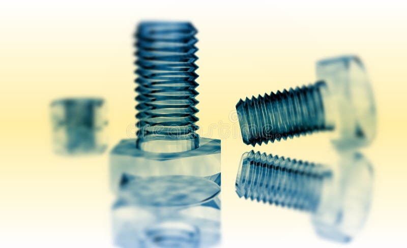 Bolt and nut stock illustration. Illustration of surface - 39180635