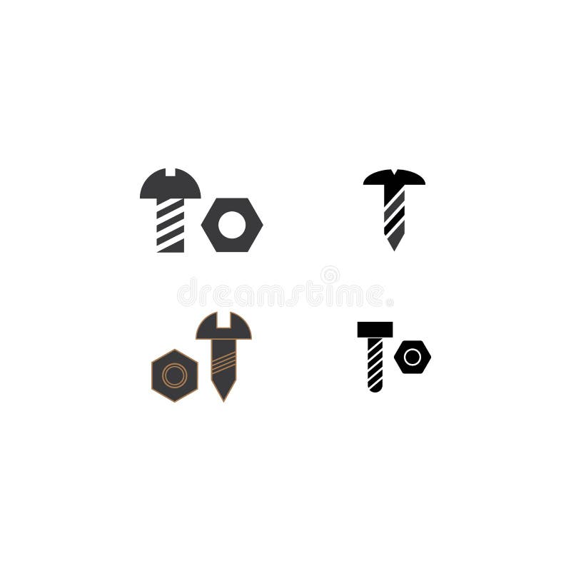 Nut Bolt Logo Stock Illustrations – 1,544 Nut Bolt Logo Stock ...