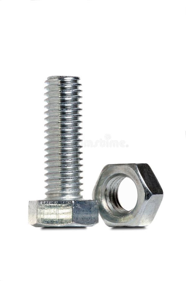 Bolt and nut stock photo. Image of obedience, construction - 39843234