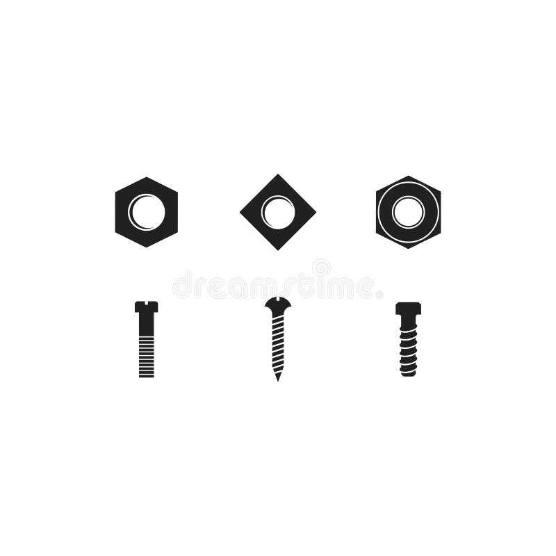 Bolt Nut Logo Stock Illustrations – 1,719 Bolt Nut Logo Stock ...