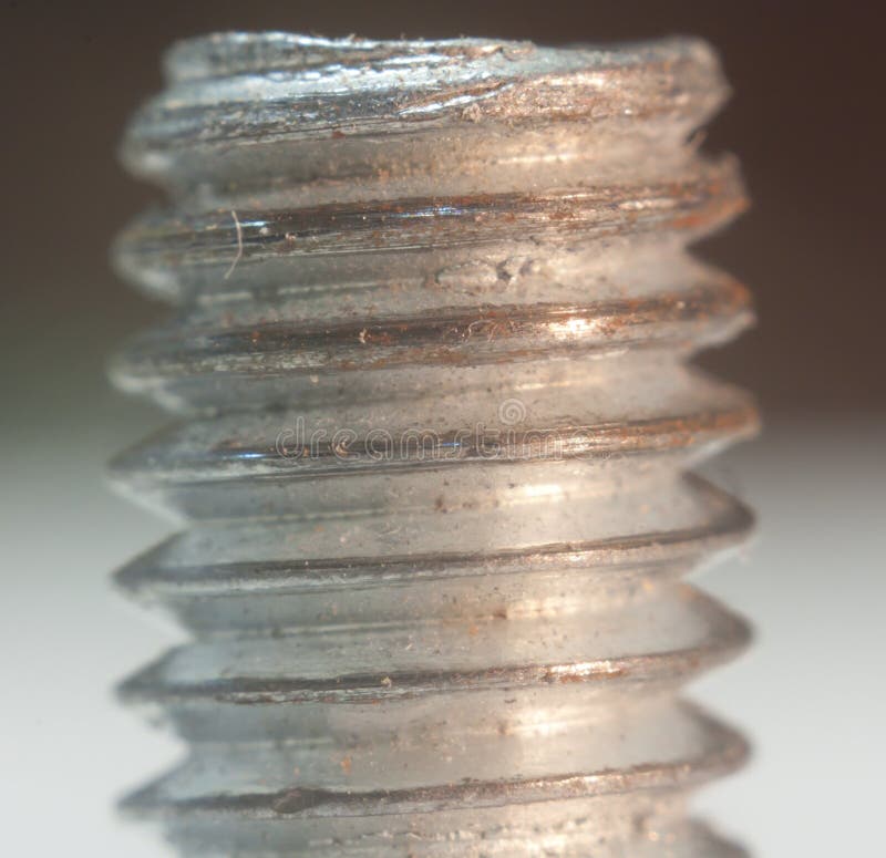 Bolt thread stock image. Image of macro, close, equipment - 16843329