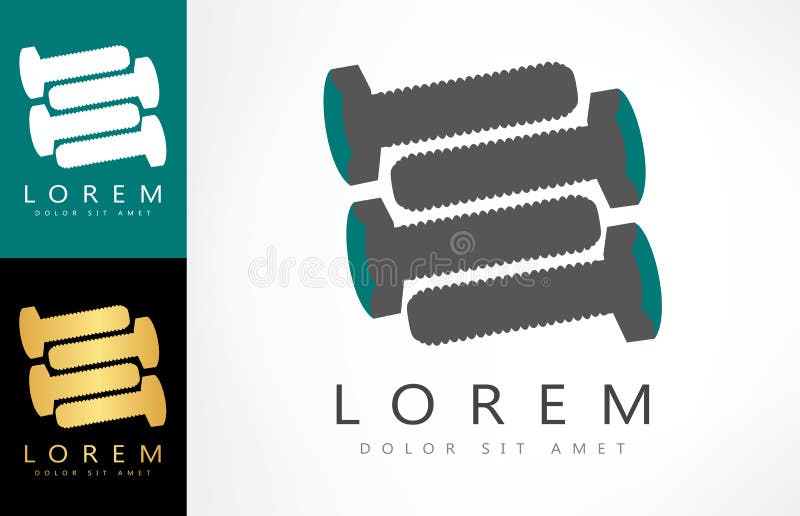 Bolt vector logo stock vector. Illustration of golden - 110924481