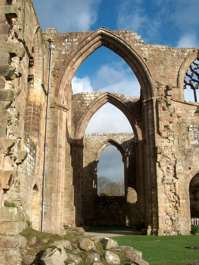 Bolton Abbey - Row of Arches Stock Photo - Image of heritage, river: 549702