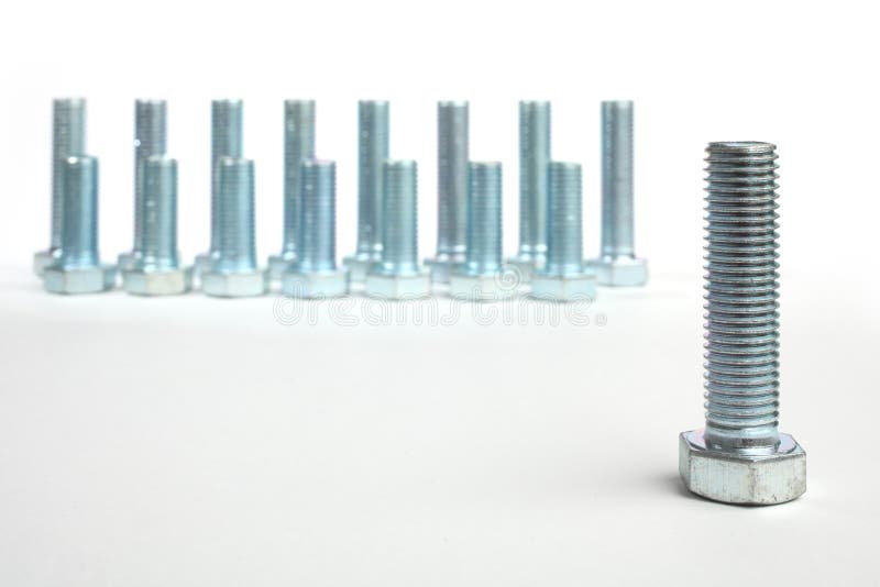 Bolts stock photo. Image of tool, threaded, steel, bolt - 12899396