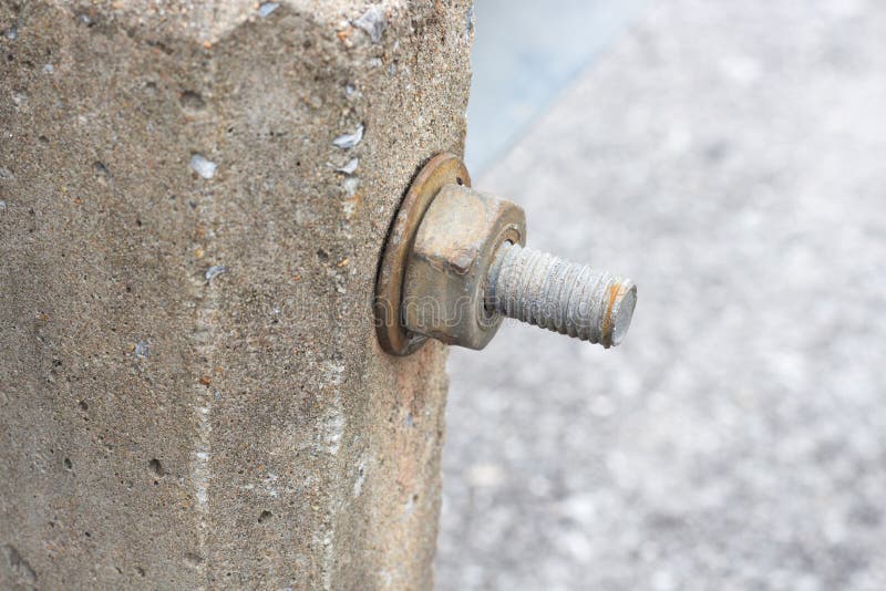 Bolts Blurred Soft Focus or Select Focus. Stock Photo - Image of ...