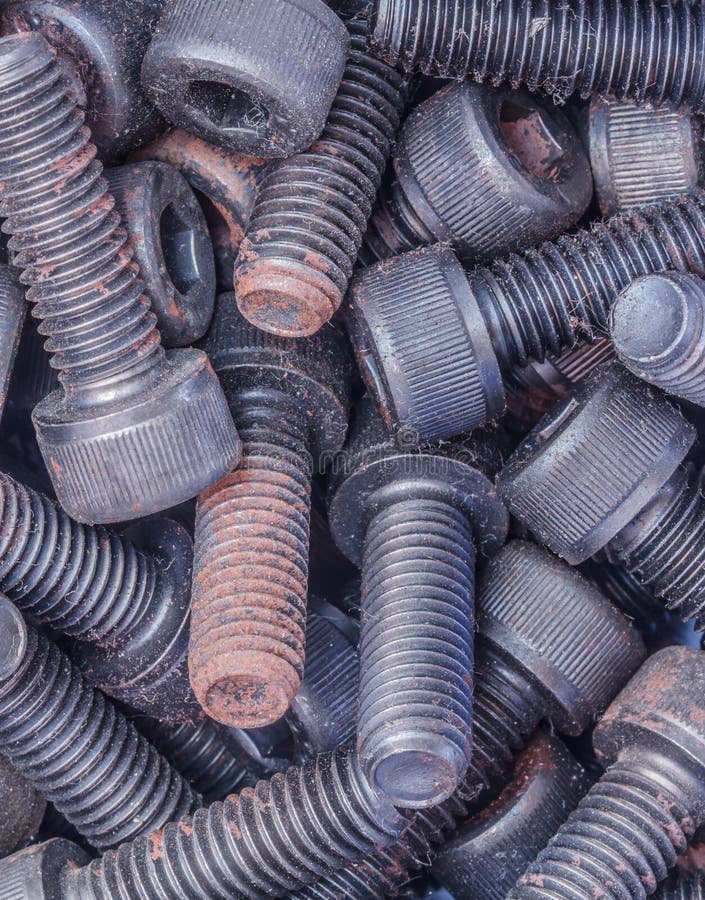 Bolts closeup stock image. Image of mechanical, hold - 94483551