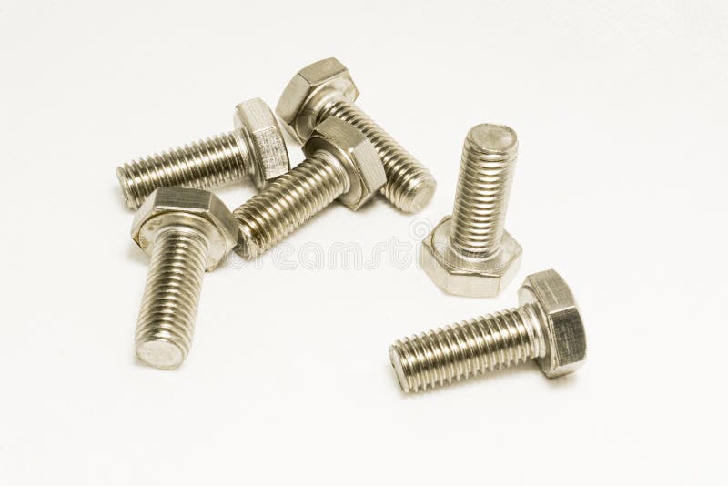 Hex bolts stock photo. Image of bolts, mechanic, instrument - 135189794
