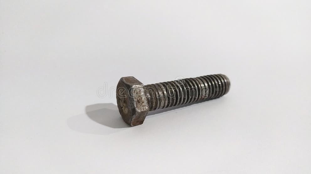 Bolts that Look Dirty and Worn Stock Photo - Image of look, machine ...