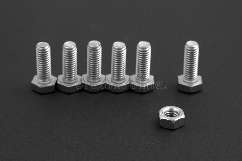 Bolts and Nuts stock image. Image of spanner, mechanic - 679783