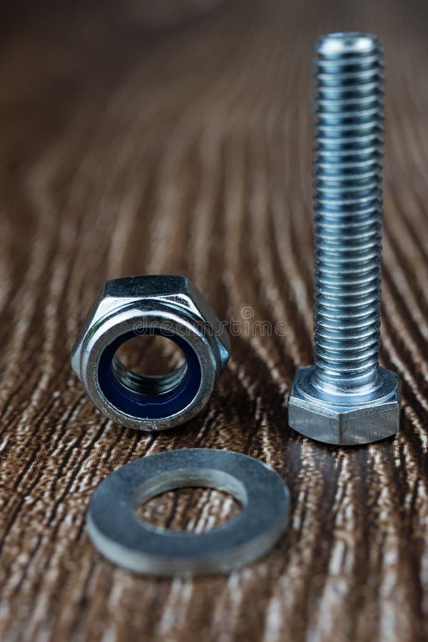 Bolts nuts and washers stock photo. Image of bolts, industrial - 163408720