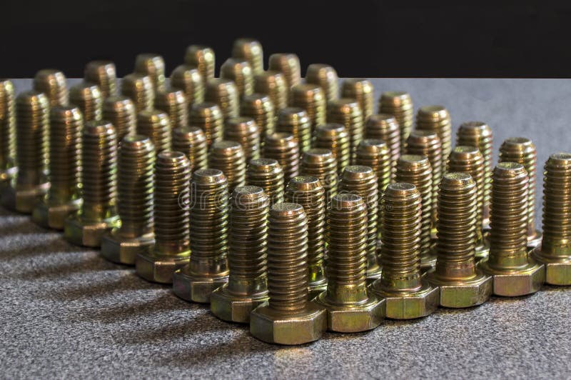 Row Bolts Stock Images - Download 517 Royalty Free Photos