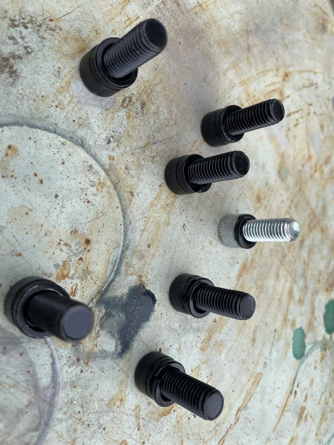 Bolts are together stock image. Image of hand, site - 267518415