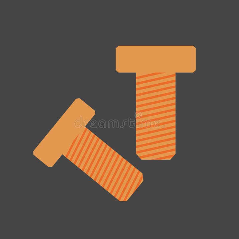 Bolts. Vector Illustration Decorative Design Stock Vector ...