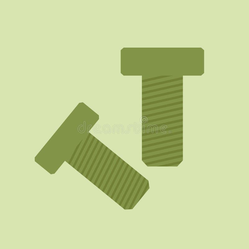 Bolts. Vector Illustration Decorative Design Stock Vector ...