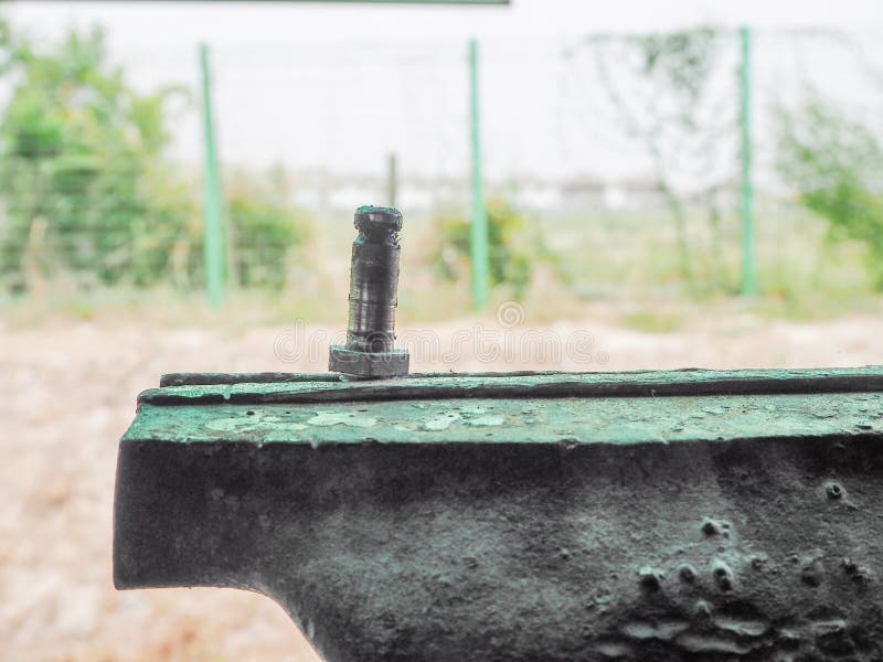 Bolts on the vise stock photo. Image of tool, instrument - 69158980