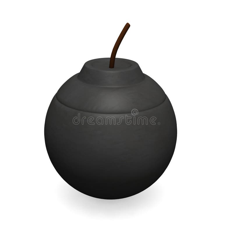 Bomb stock illustration. Illustration of nato, crump - 11024357