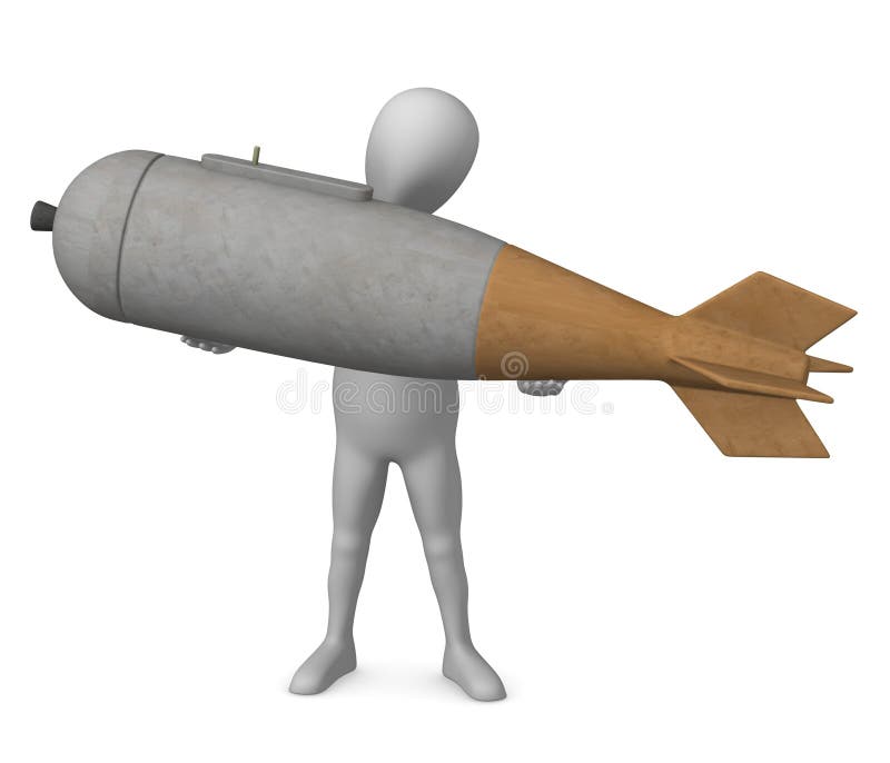 Bomb stock illustration. Illustration of nato, crump - 11024357