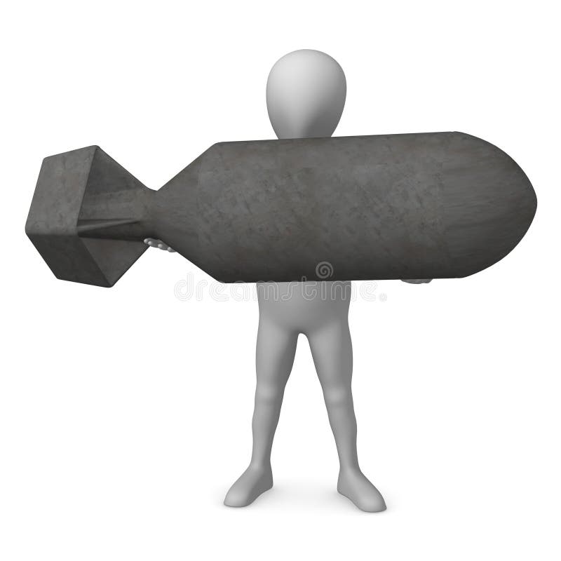 Bomb stock illustration. Illustration of nato, crump - 11024357