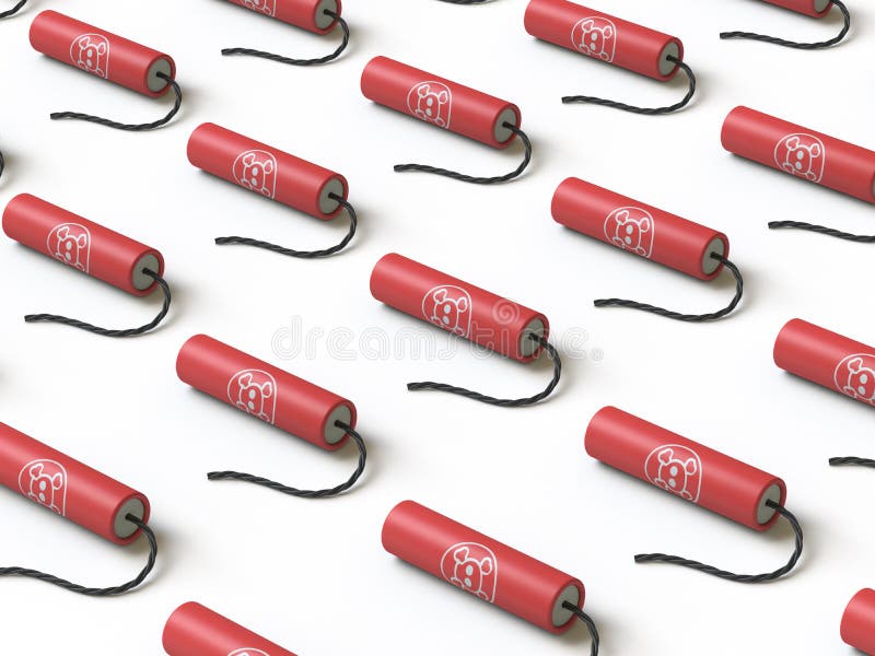 Bomb Collection - Push Here Picture. Image: 9930122