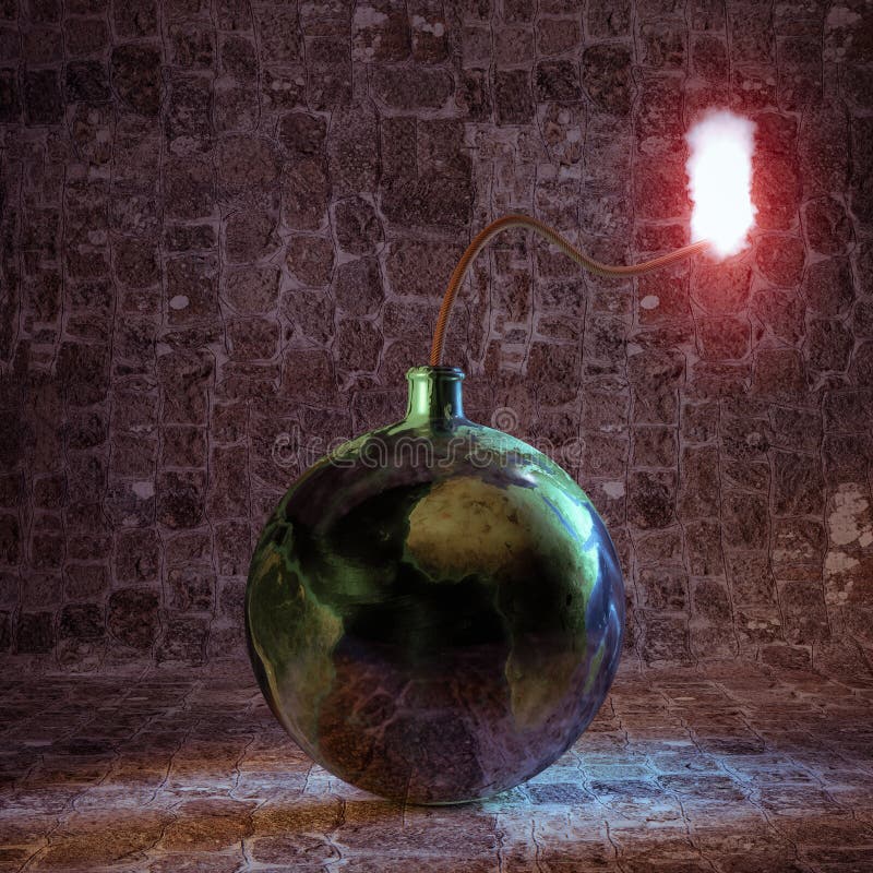 Bomb stock illustration. Illustration of hopelessness - 31158737