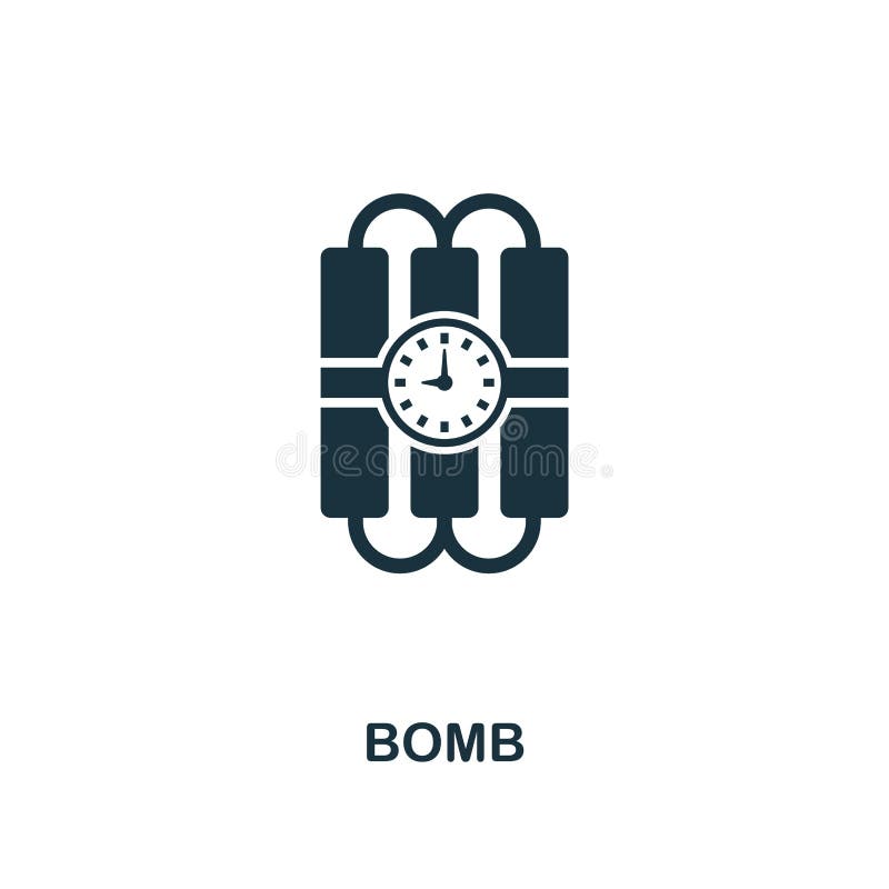 Bomb Icon. Premium Style Design from Security Icon Collection. UI and ...