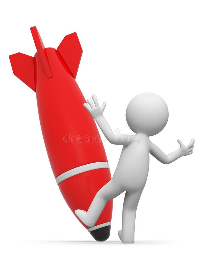 The bomb stock illustration. Illustration of futuristic - 30988676