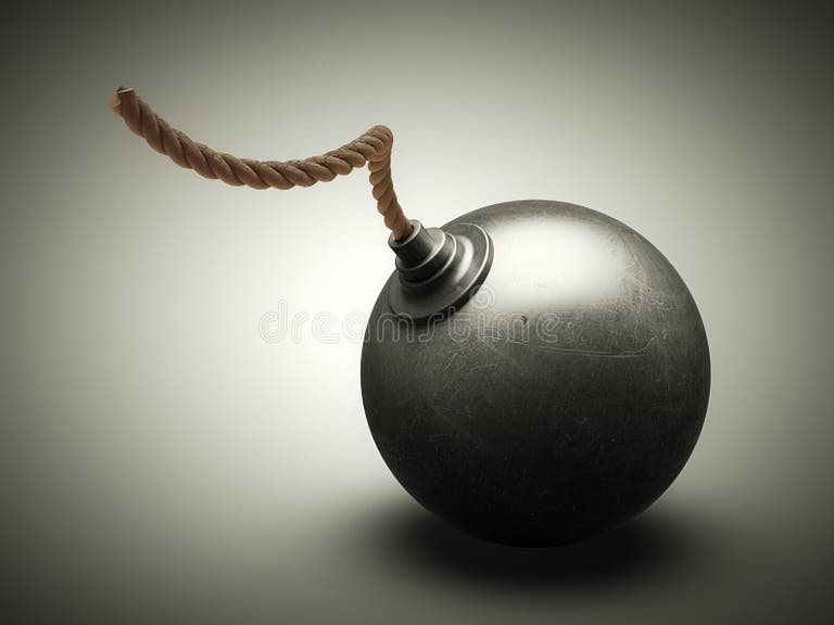 Bomb stock photo. Image of metal, sphere, explode, ball - 33107518