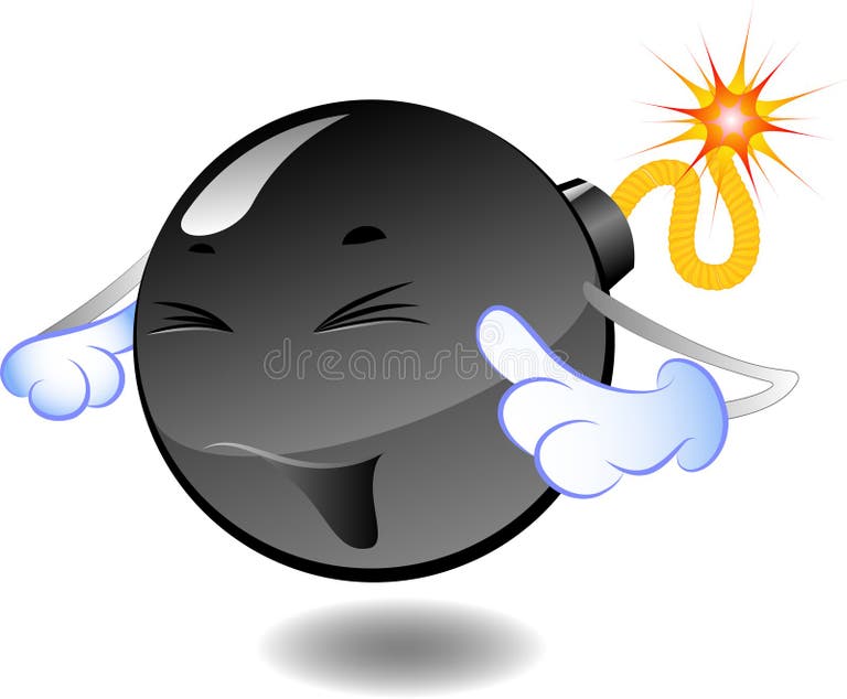Bomb - Series of Cartoon Bombs Stock Vector - Illustration of bomb ...