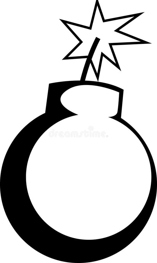 Bomb vector illustration stock vector. Illustration of icon - 3074977