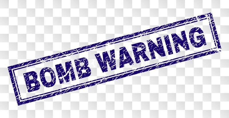 Bomb warning sign stock illustration. Illustration of damage - 15199336