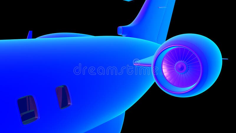 Bombardier 6000 Plane for Reference 3D Rendering Stock Illustration ...