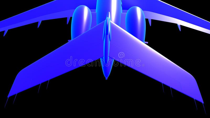 Bombardier 6000 Plane for Reference 3D Rendering Stock Illustration ...