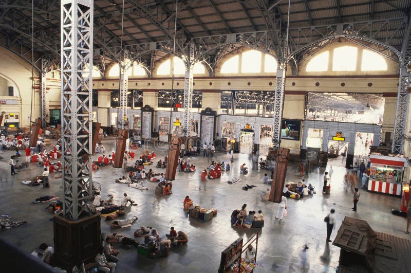 Bombay Central Stations Bombay Mumbai Maharashtra India Editorial Image ...