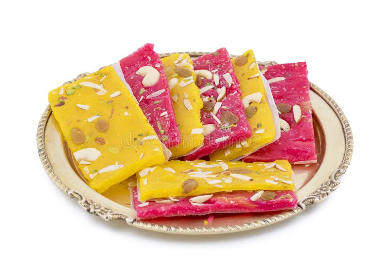 Bombay Halwa image stock. Image du inde, cuit, célèbre - 105727887