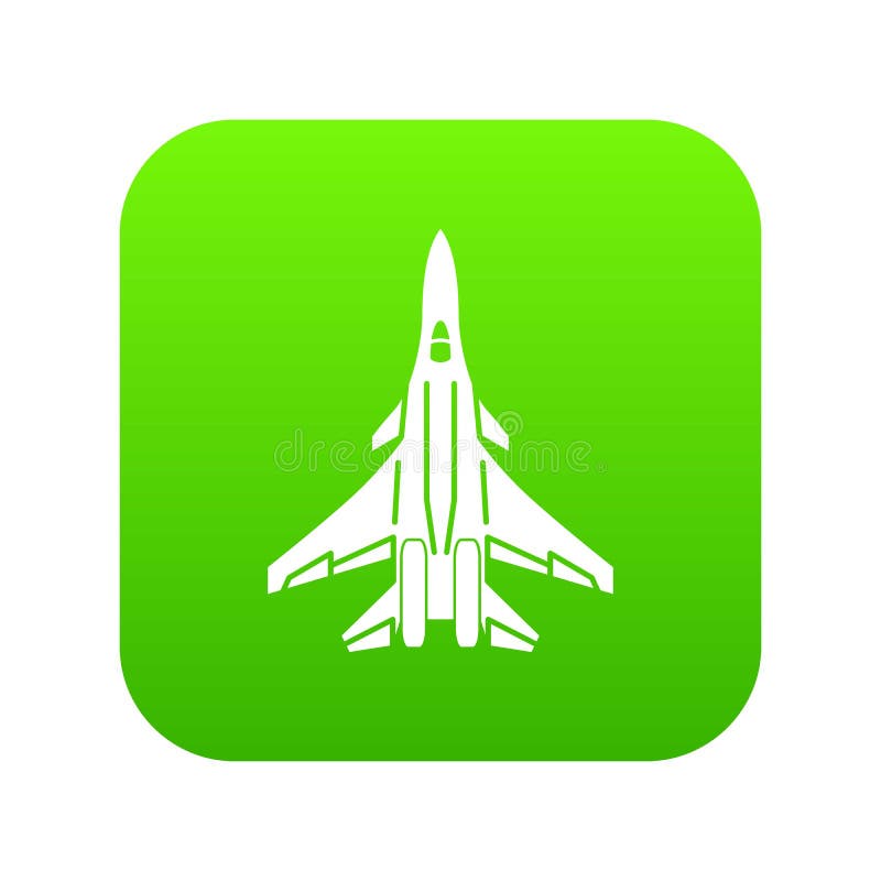 Bomber icon, simple style stock vector. Illustration of flying - 118284322