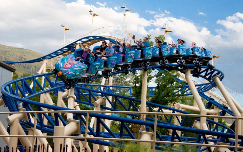 Bombora Roller-coaster editorial stock image. Image of thrill - 21457334