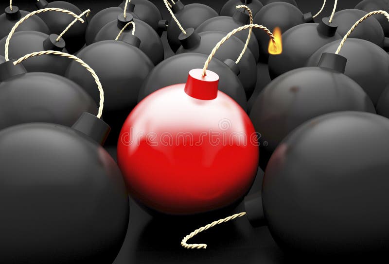 Bombs stock illustration. Illustration of danger, difference - 17824337