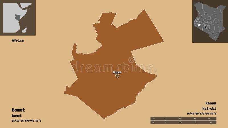 Bomet, County of Kenya,. Previews. Pattern Stock Illustration ...