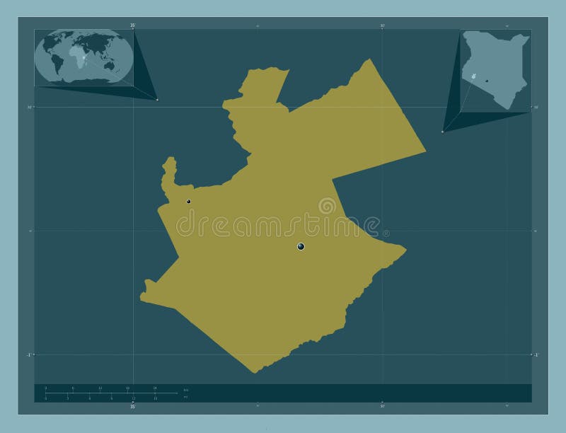 Bomet, Kenya. Solid. Major Cities Stock Illustration - Illustration of ...