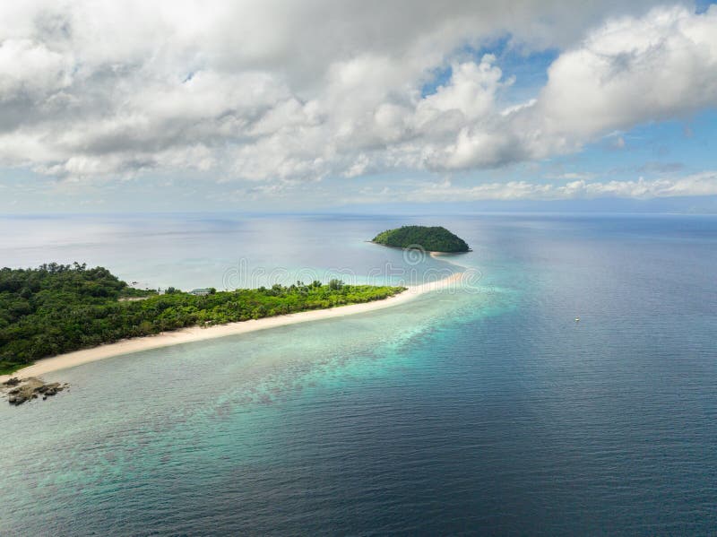 Bon Bon Beach in Romblon, Romblon. Philippines. Stock Image - Image of ...