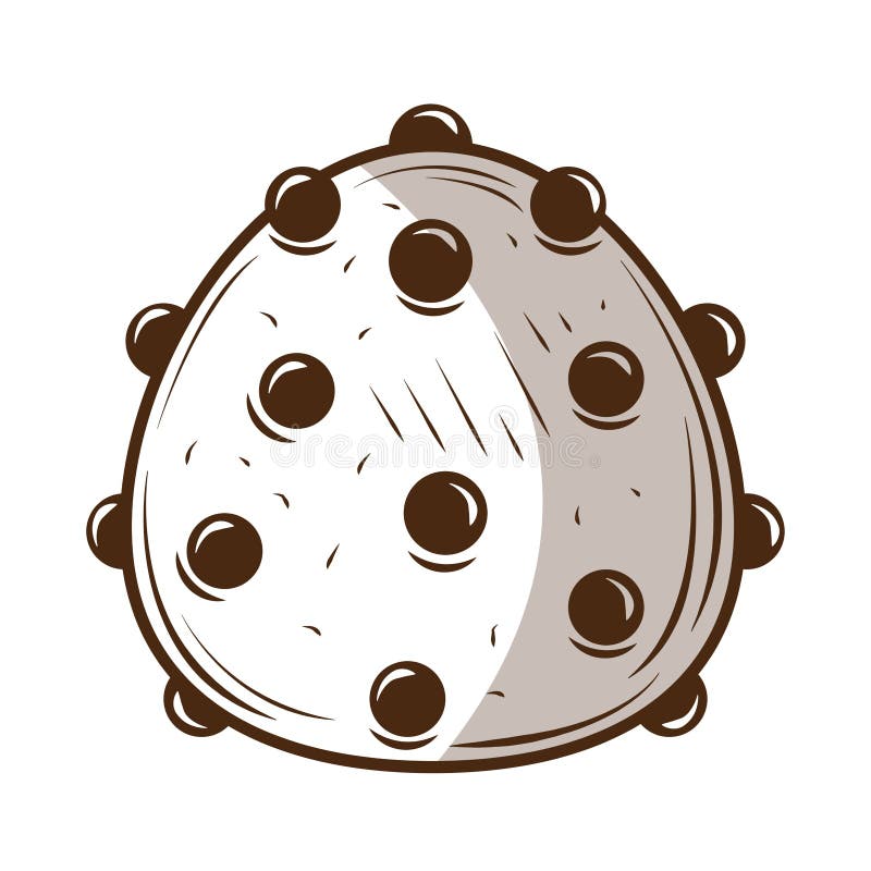 Bon Bon with Chocolate Sparkles Stock Vector - Illustration of ...