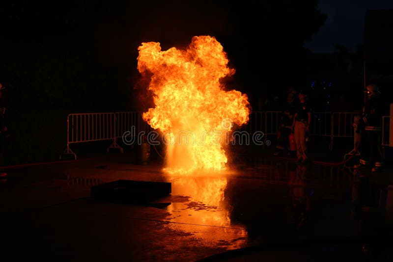 Explosion a flame stock photo. Image of danger, high - 17776668