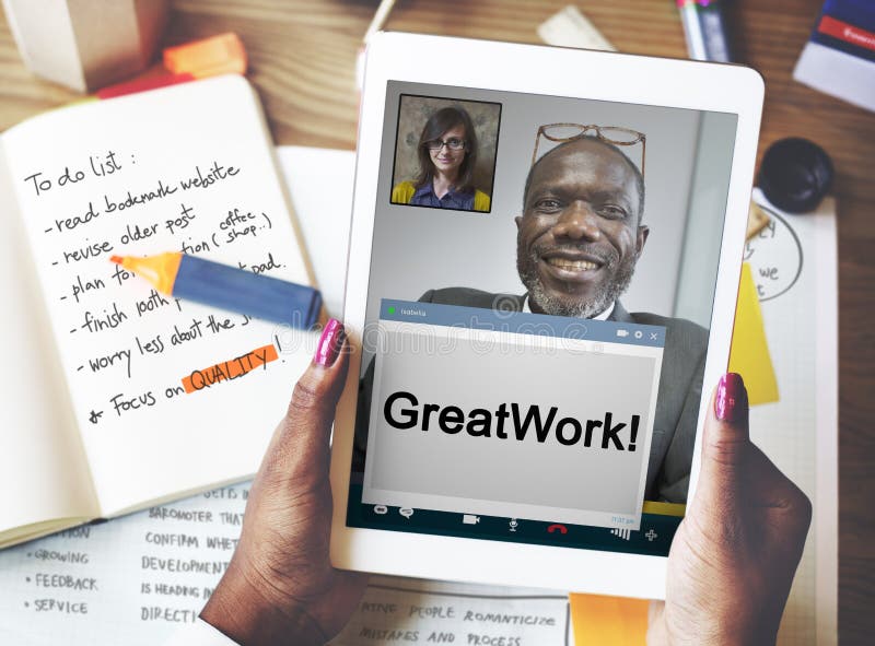 Bon Job Great Work Perfect Success Victory Concept Image stock - Image ...