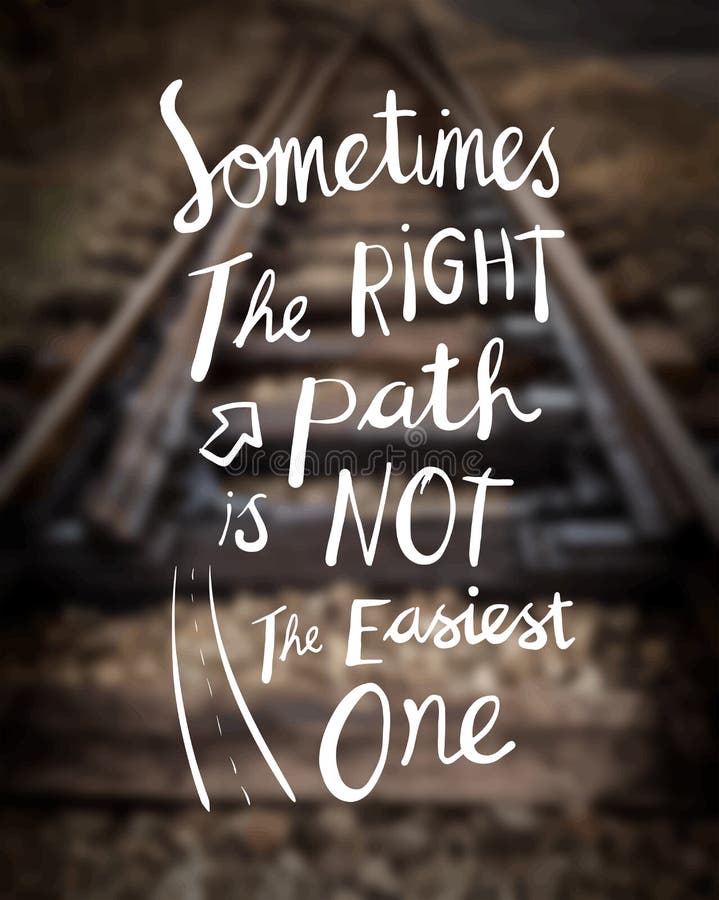 Bon Vecteur De Message De Chemin Illustration de Vecteur - Illustration ...