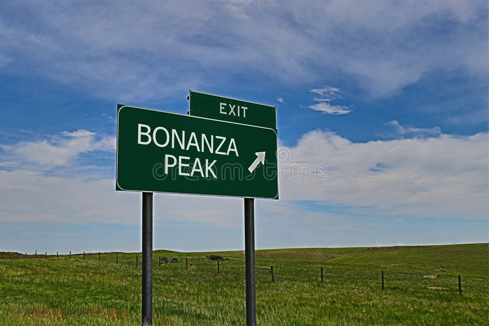 Bonanza Peak stock image. Image of city, high, america - 95066697