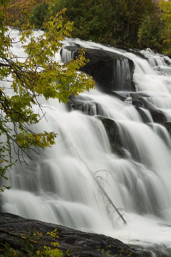 Upper Bond Falls stock image. Image of stone, cascade - 27098401