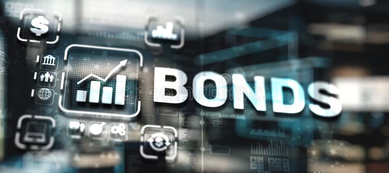 Bond Finance Banking Technology Concept. Trade Market Stock Image ...